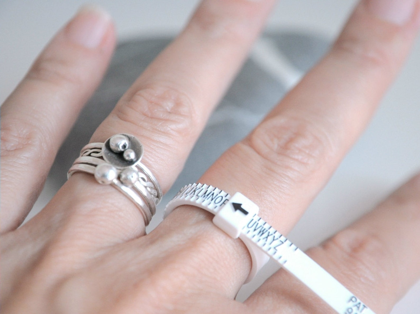 Ring Sizer With UK Sizes Reusable - Etsy