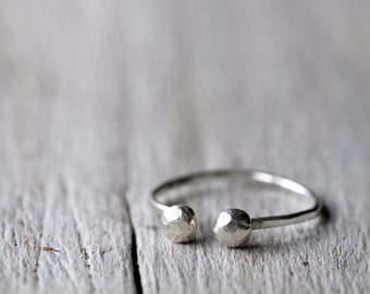 Two Balls Ring | Etsy