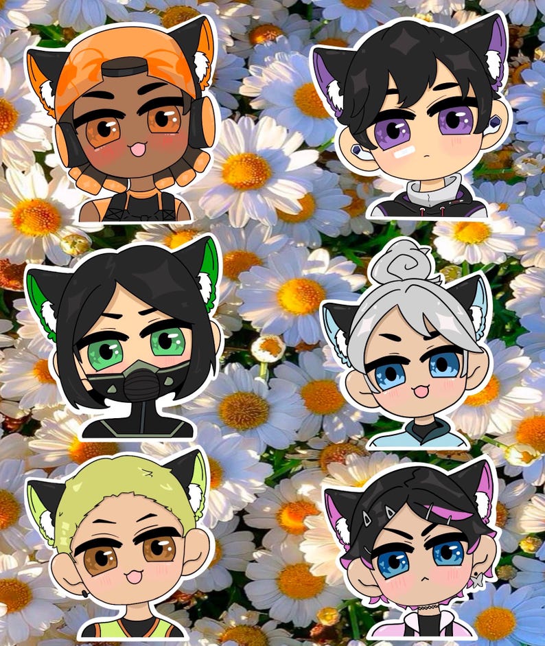 Val Stickers • Video Game Stickers • Matte Finish • Water Resistant ...