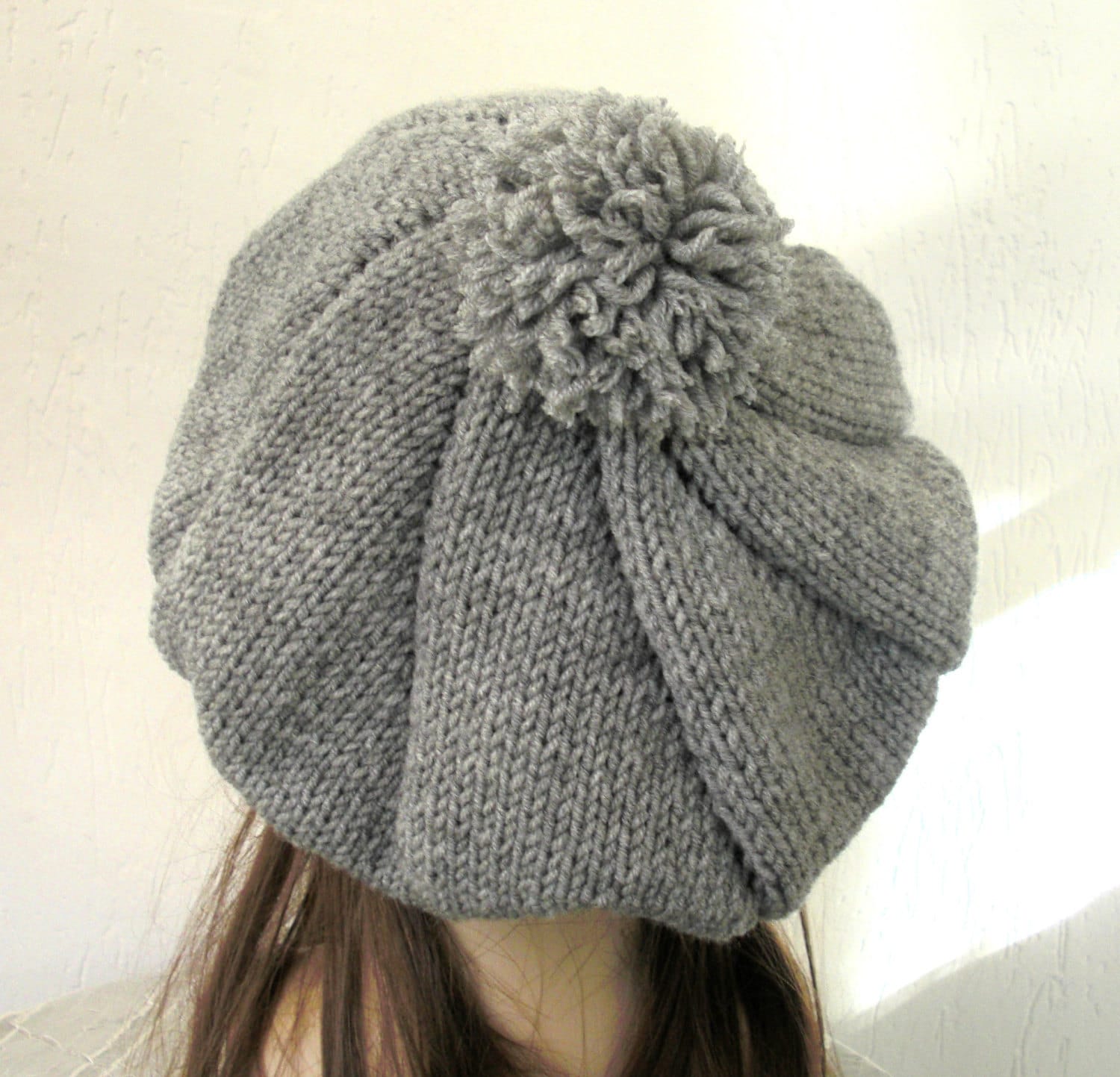 Knit Hat Pattern Digital Hat Knitting PATTERN PDF Outlander Beret With ...