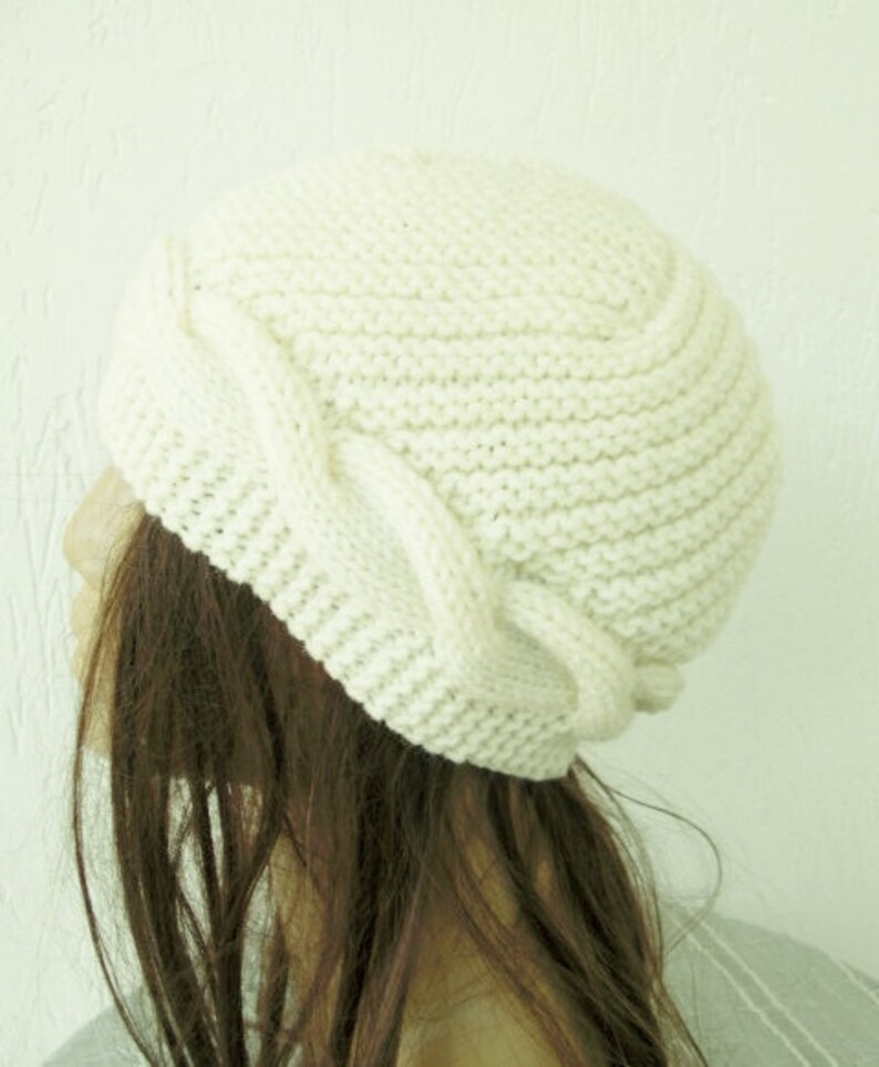 Knit Hat Pattern for Women Instant Download Knit Hat Pattern - Etsy