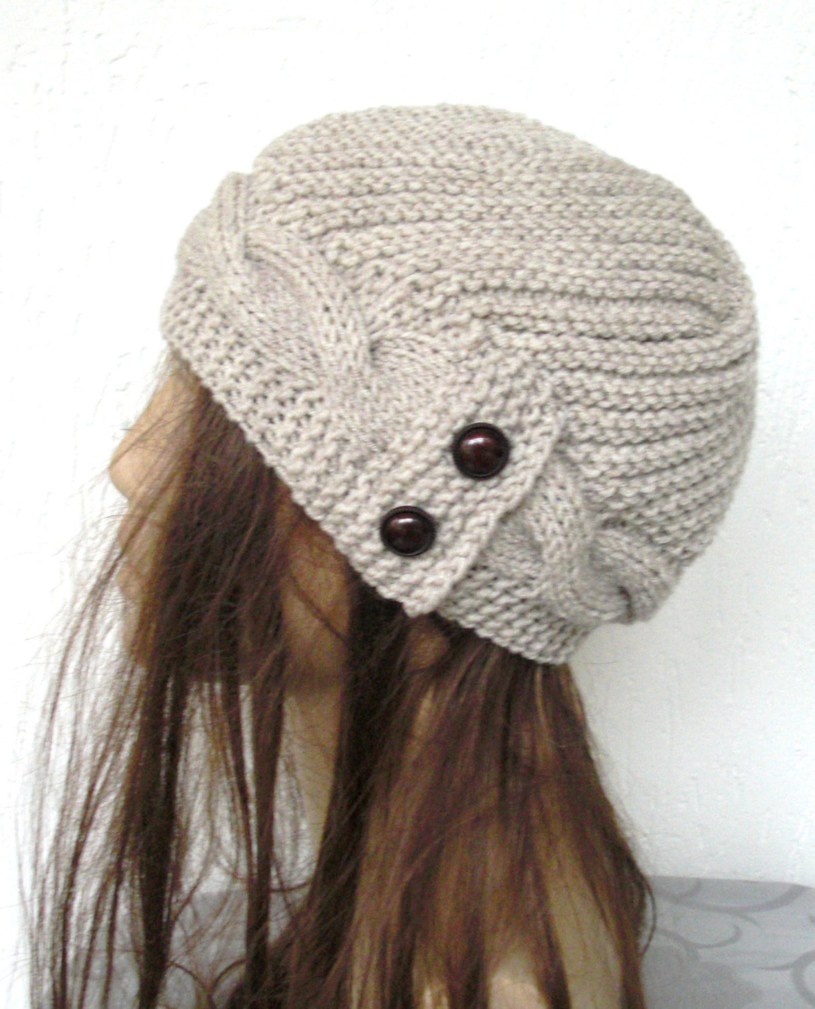 Digital Winter Hat Knitting PATTERN PDF Instant Download Knit Hat ...