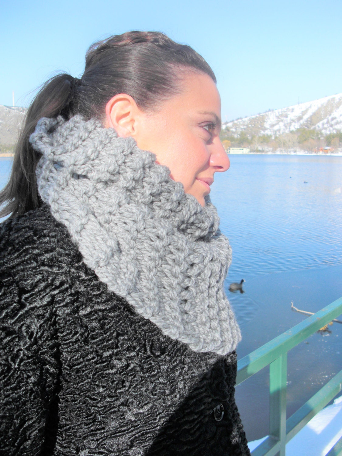 Knitting PATTERN // Outlander Inspired Claire's Cowl Knitting Pattern ...