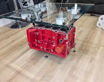 Rolls Royce / BMW 760 V12 Engine Block Coffee Table Block Motortisch ...