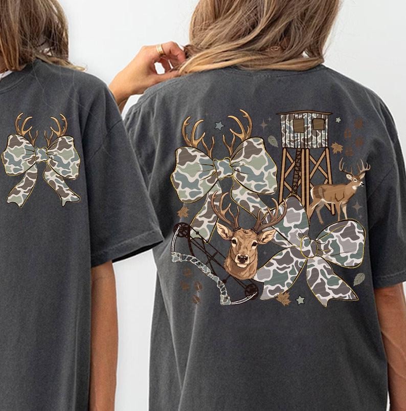 Vintage Hunting Season Camo Png, Hunting Deer Png, Camouflage Png ...