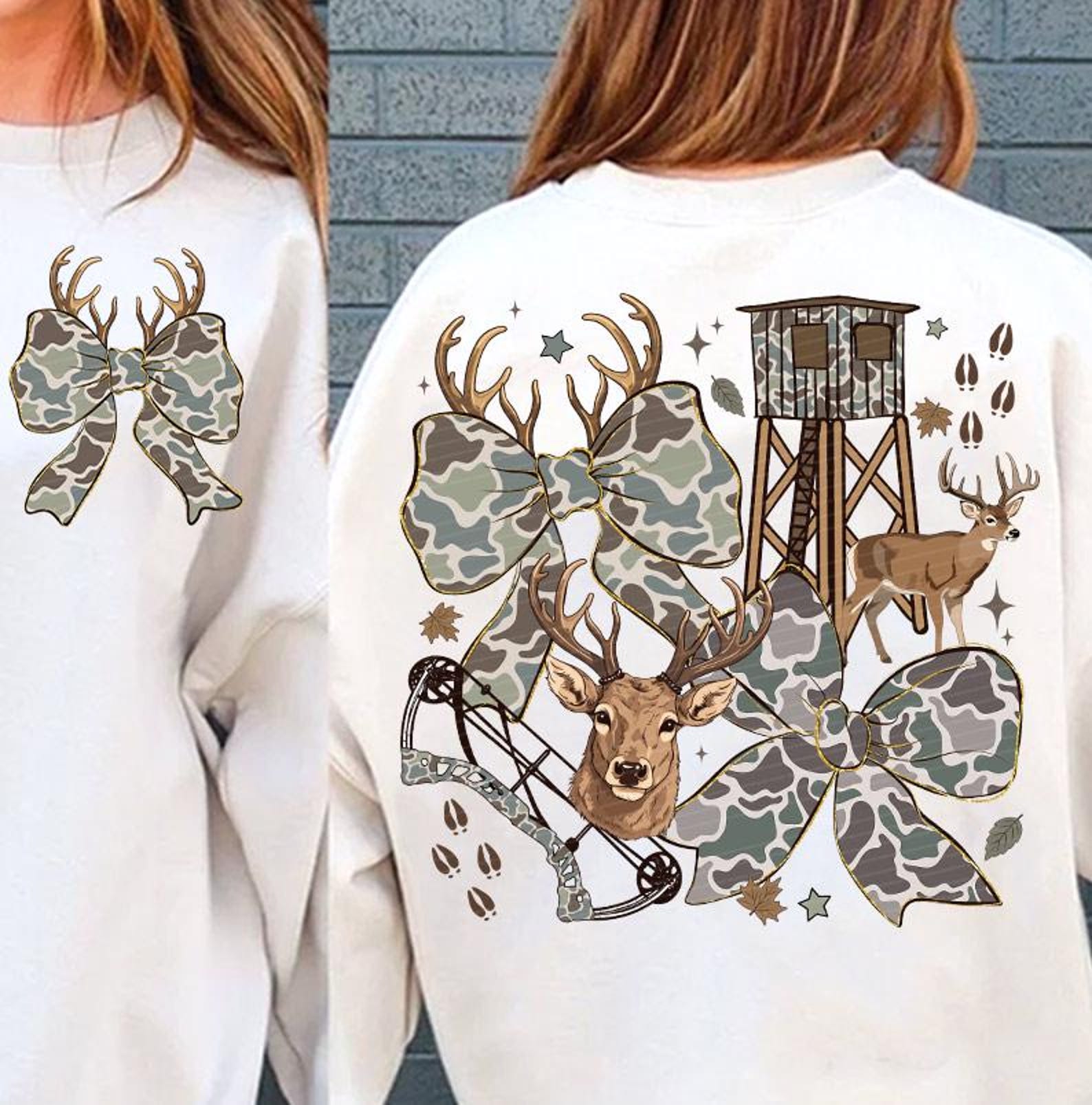 Vintage Hunting Season Camo Png, Hunting Deer Png, Camouflage Png ...