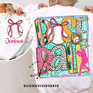 Baseball Preppy PNG, Fun Baseball PNG, Preppy Baseball Png, Baseball ...