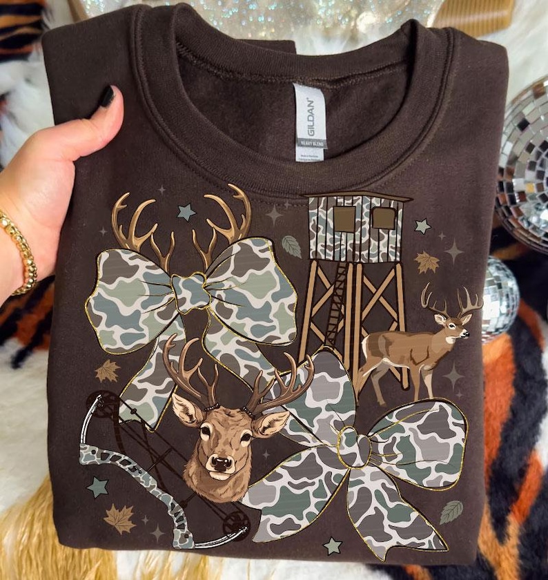 Vintage Hunting Season Camo Png, Hunting Deer Png, Camouflage Png ...