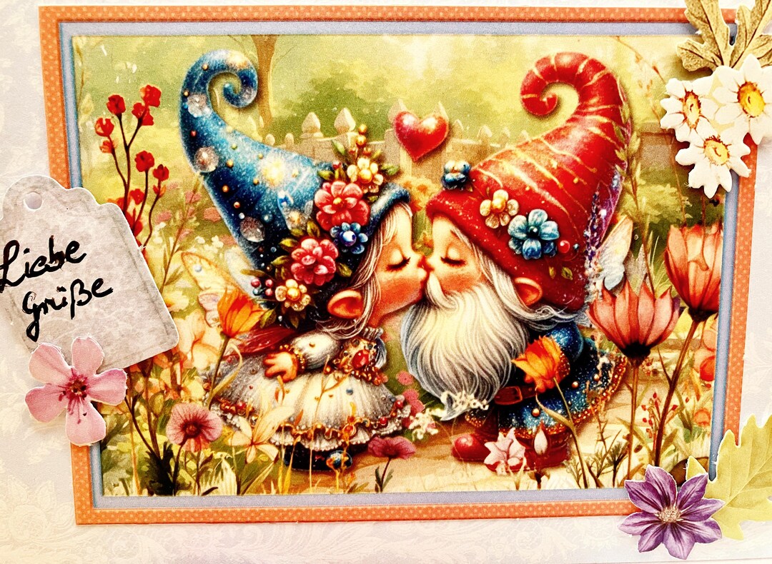 Sweet Secret Santa Card Greetings - Etsy