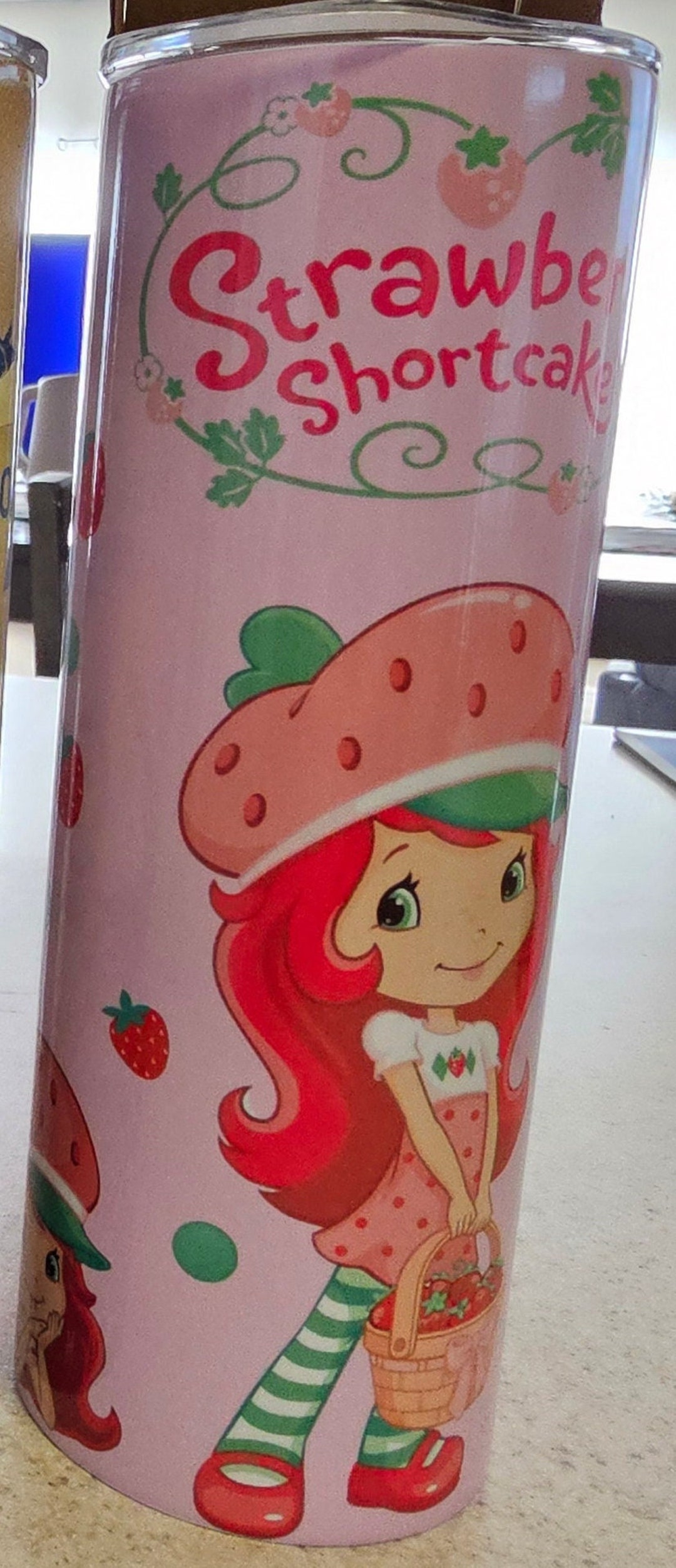 Strawberry Shortcake Tumbler 20oz - Etsy