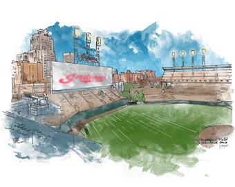 Progressive Field | Etsy