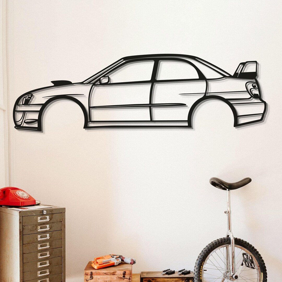 Metal Race Car Wall Art, Unique Wall Décor for Car Enthusiasts, Perfect ...