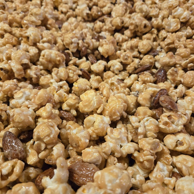 Gourmet Caramel Popcorn - Etsy