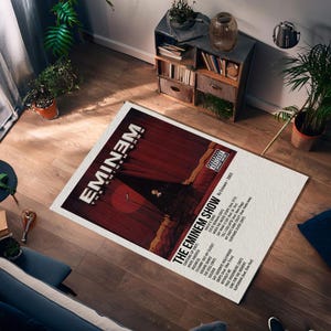 The Eminem Show Album Cover Rug Homeliving Decor, Customrug ...