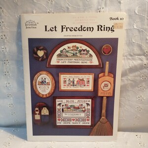 Let Freedom Ring - Cross Stitch Pattern Booklet CS#13 - Etsy