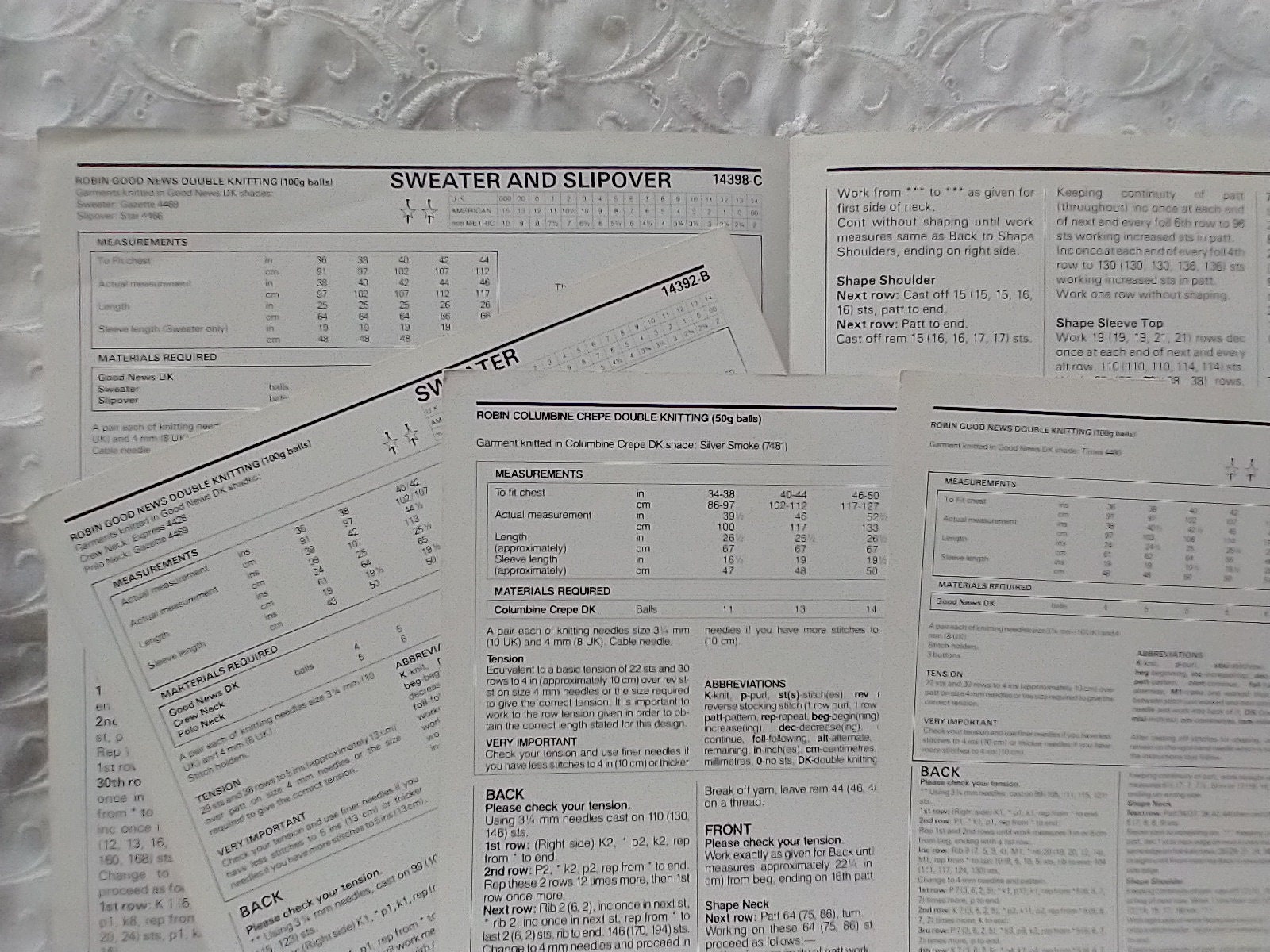 ROBIN and SIRDAR Knitting Pattern Leaflets for Men's - Etsy