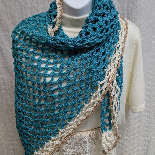 Teal Blue Scarf - Etsy