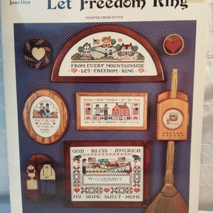 Let Freedom Ring - Cross Stitch Pattern Booklet CS#13 - Etsy