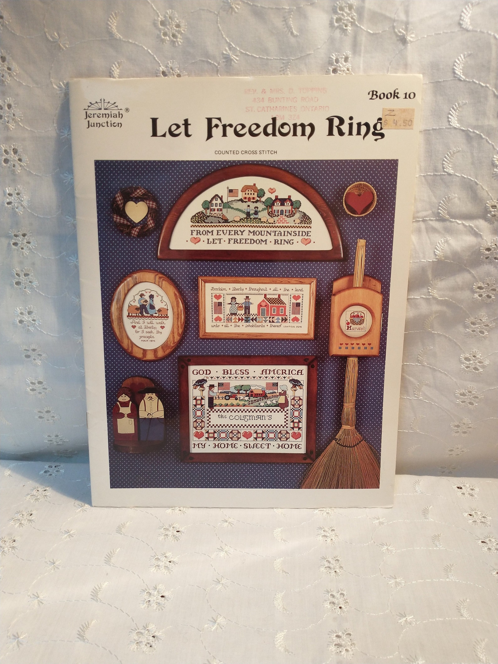 Let Freedom Ring - Cross Stitch Pattern Booklet CS#13 - Etsy
