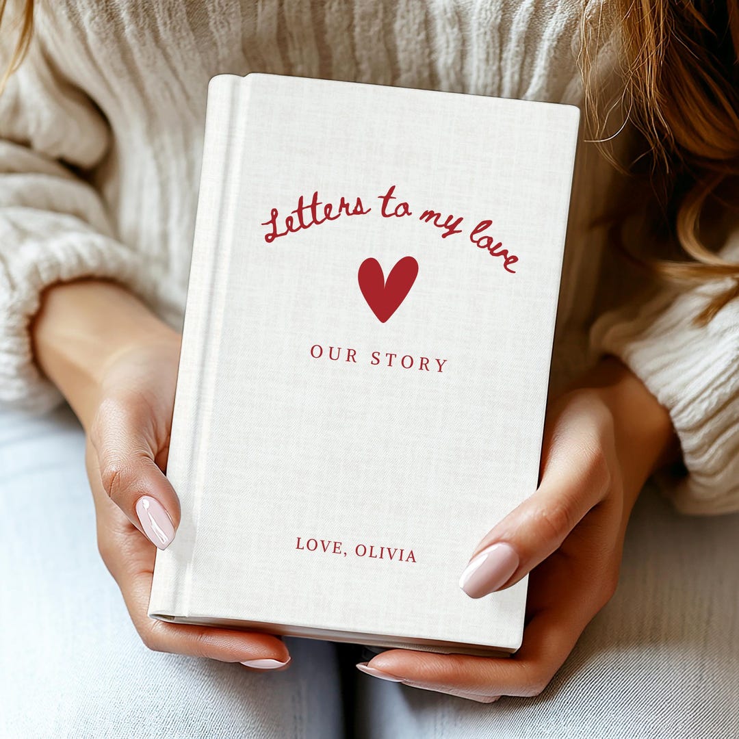 Love Letters for Her-personalized Letters to My Love Journal, Custom ...