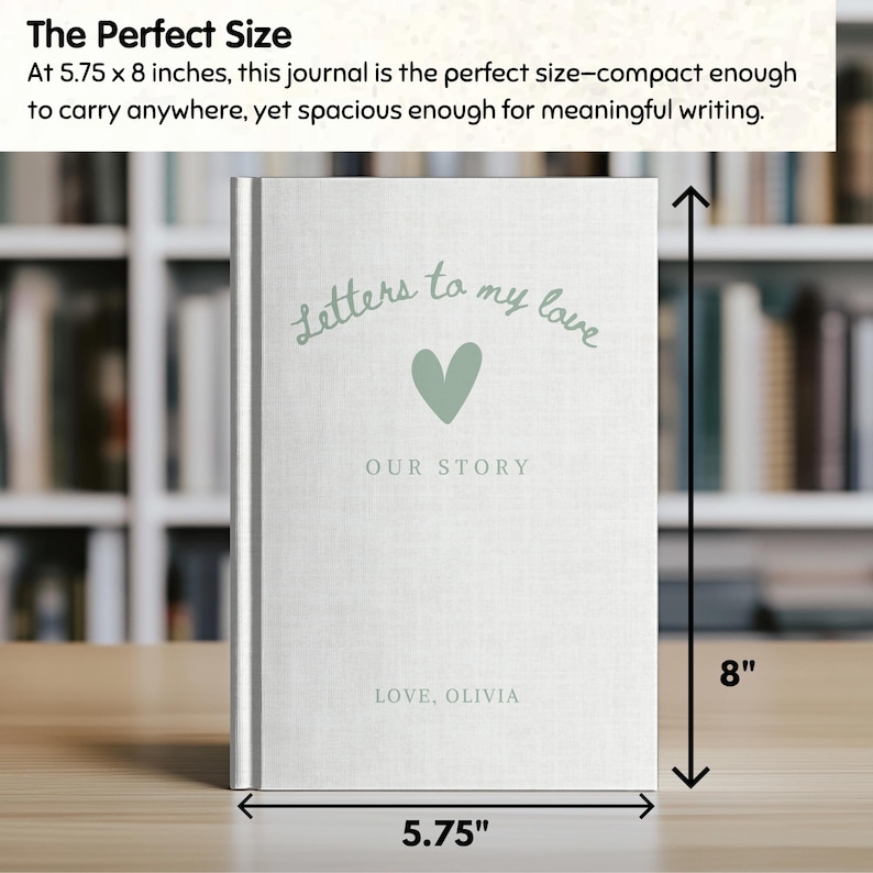 Love Letters for Her-personalized Letters to My Love Journal, Custom ...