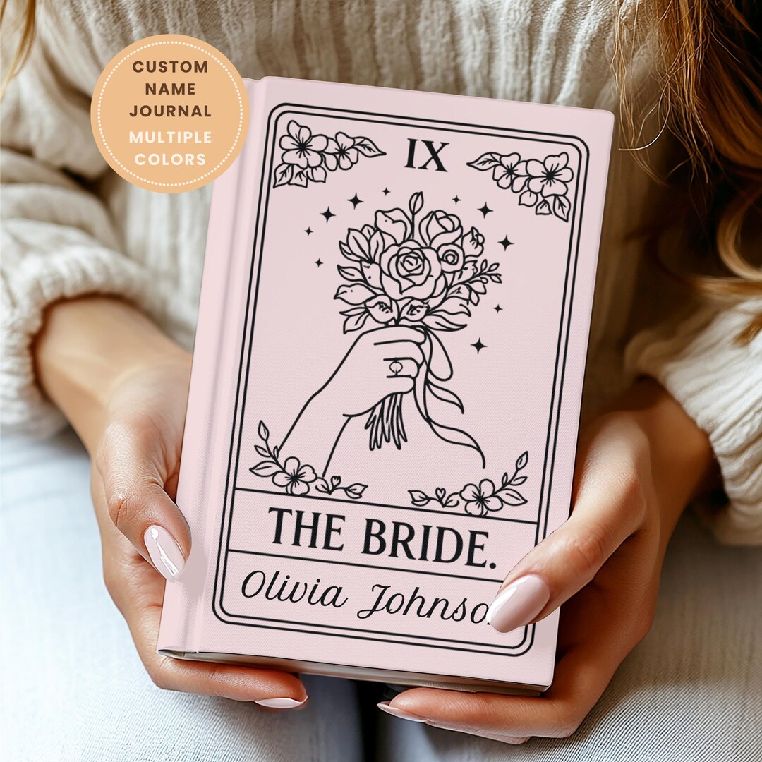 Personalized Wedding Planning Journal: the Bride Notebook, Engagement ...