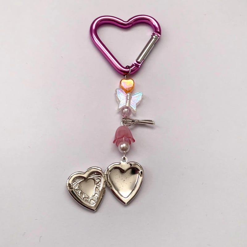 Lesbian Flag Bag Charm - Etsy UK