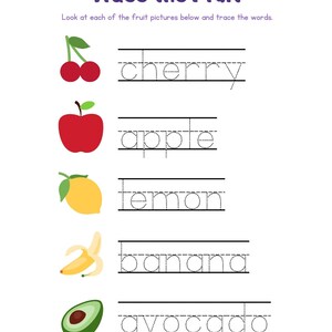Customizable Name & Word Tracing Practice Pack - Printable Tracing ...
