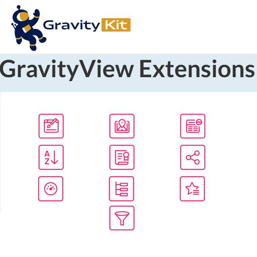 Gravityview 2.37 & All Addons Collection - Etsy
