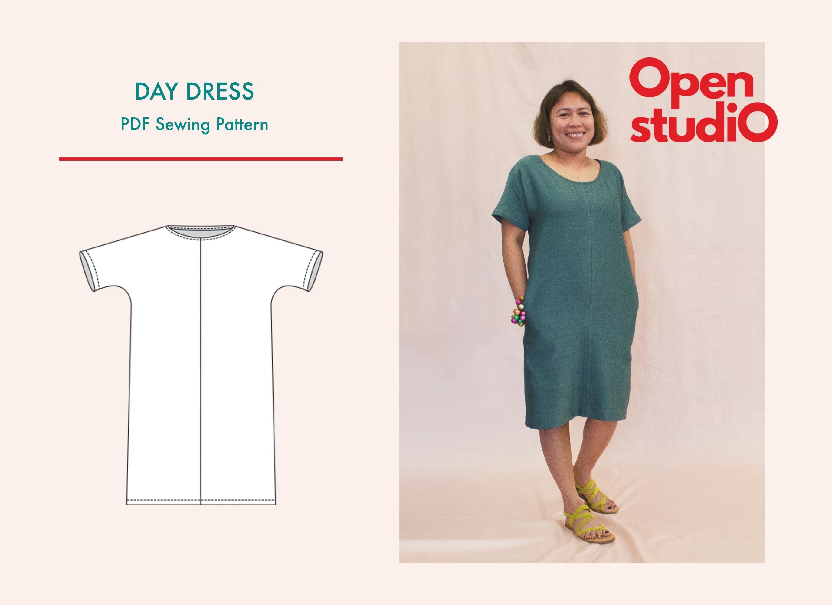 Day Dress - PDF Sewing Pattern - Etsy Canada