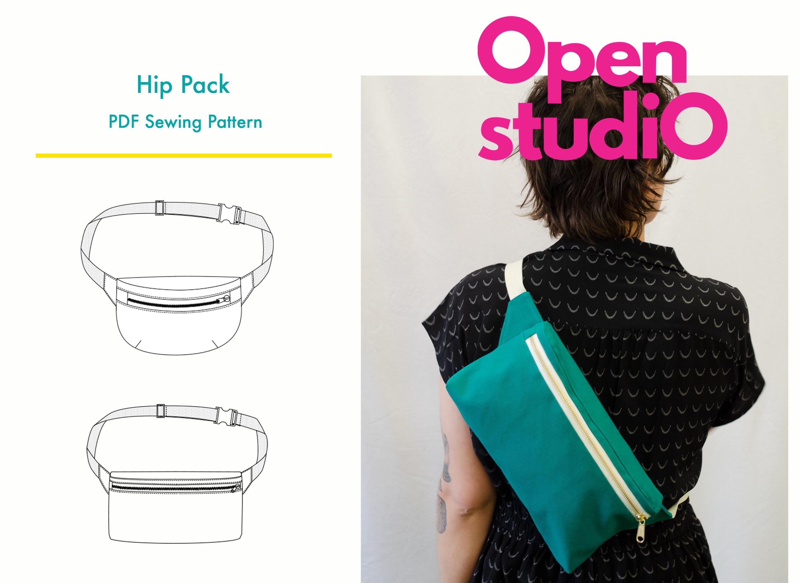 Hip Pack Sewing Pattern, Fanny Pack Sewing Pattern Digital Download - Etsy