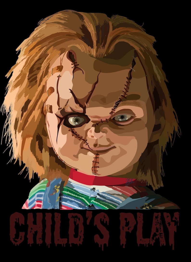 Chucky Poster Halloween Horror Classic - Etsy