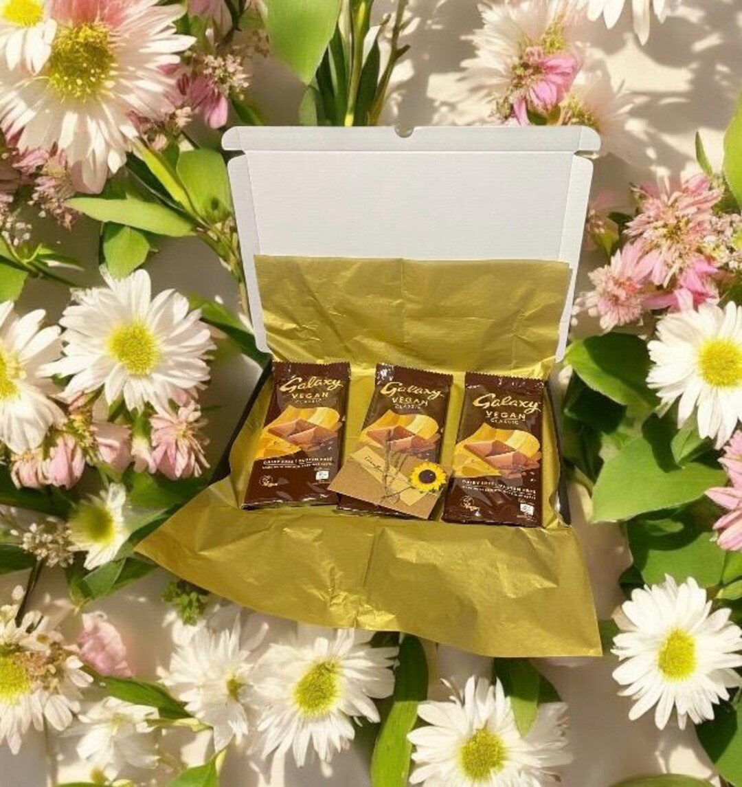 VEGAN FRIENDLY Chocolate Letter Box Gift Classic - Etsy