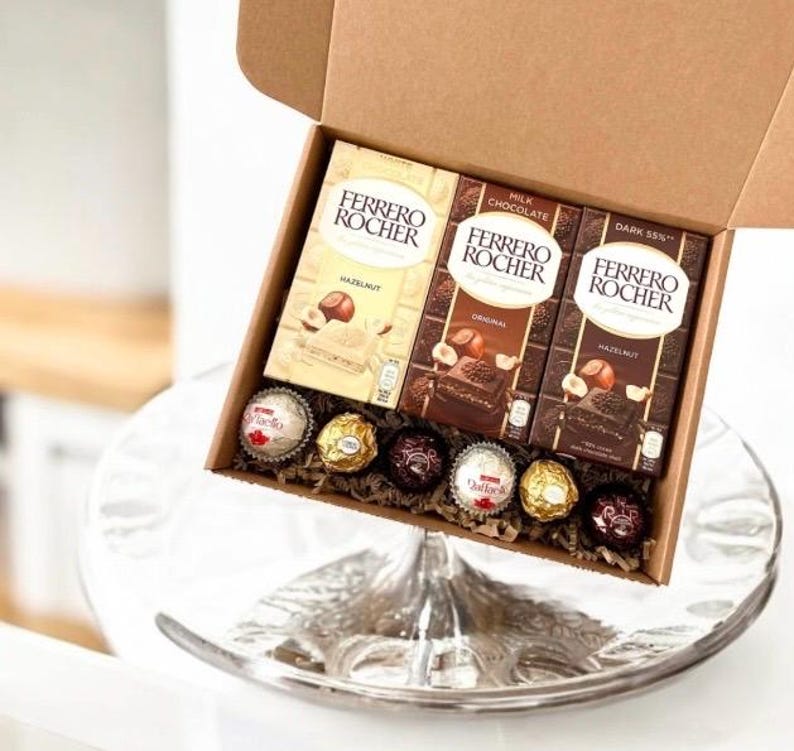 Ferrero Rocher Valentines Chocolate Letter Box Gift - Etsy