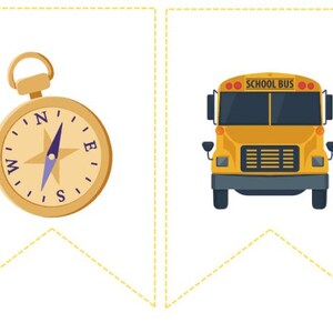 Printable Banner "welcome Back to School" - Etsy