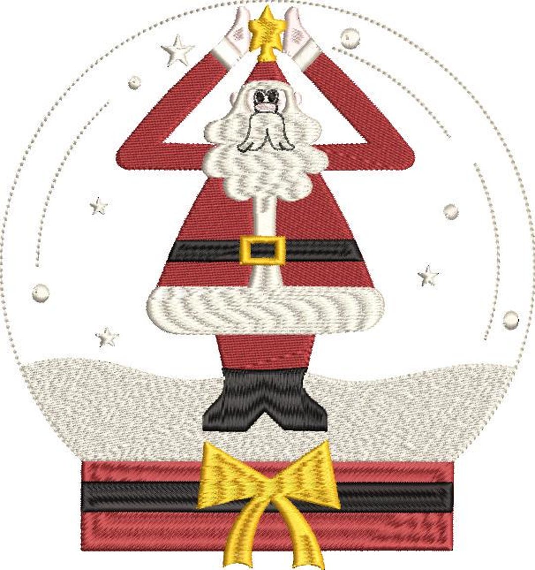 Christmas, Santa, Christmas Globe, Star, Santa in the Globe, Bow, Stars ...
