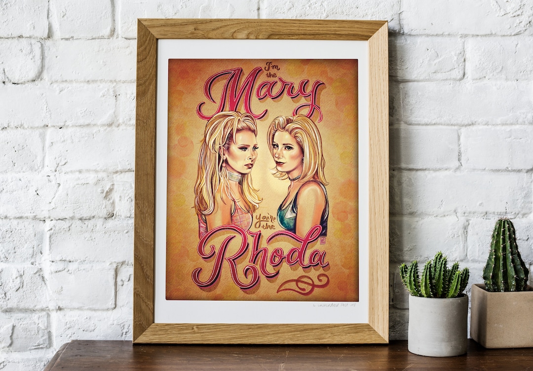 I'm the Mary You're the Rhoda (8x10 Print) Romy and Michele Portraits ...