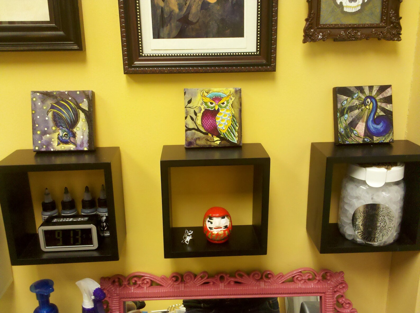 Bat 8 Square Print Signed - Etsy