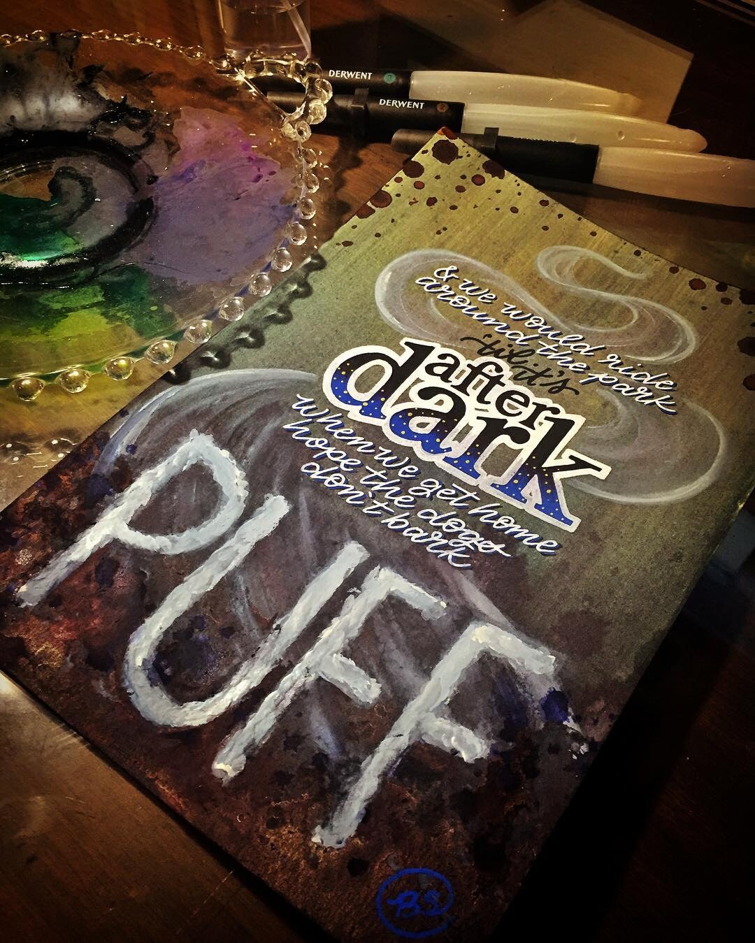 Puff (handlettered Erykah Badu Lyrics, 5x7 Print) - Etsy