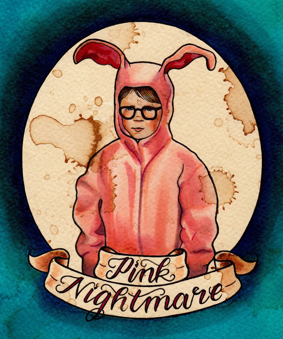 Pink Nightmare 8x10 Print With Border - Etsy