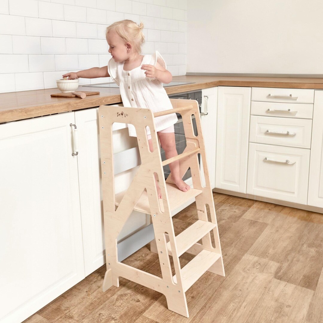 Learning Tower, Kitchen Helper, Montessori Tower, Kids Helper, 8 Colors ...