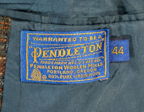 Vintage 1980s Pendleton Blazer - 80s Pendleton Wool S… - Gem