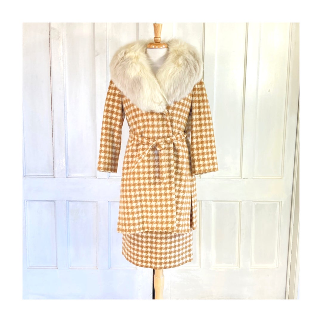 60s Vintage Dan Millstein Skirt Suit 1960s Millstein Suit Designer Wool ...