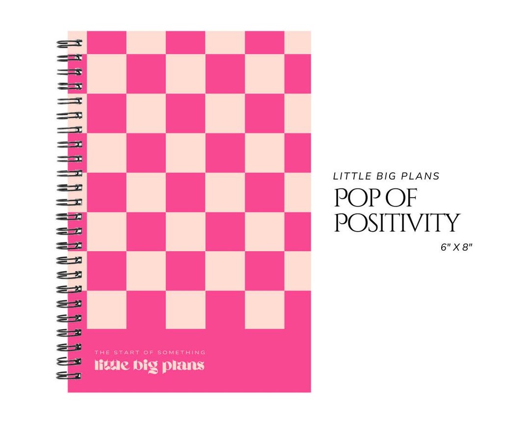 Pink Notebook Cute Pink Notebook Graph Paper Journal Spiral Notebook ...