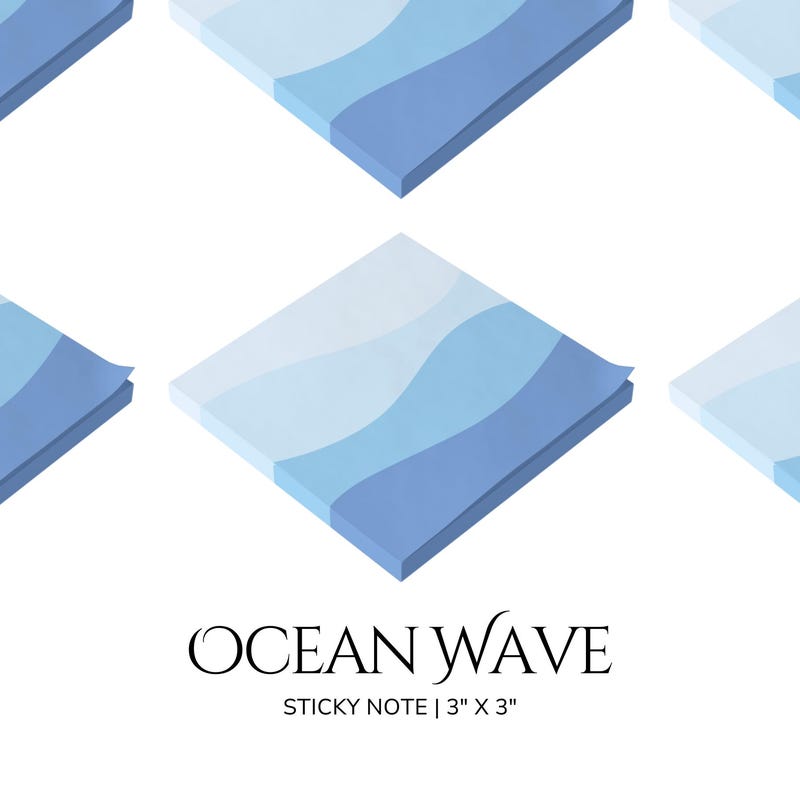 Aesthetic Sticky Notes - Etsy