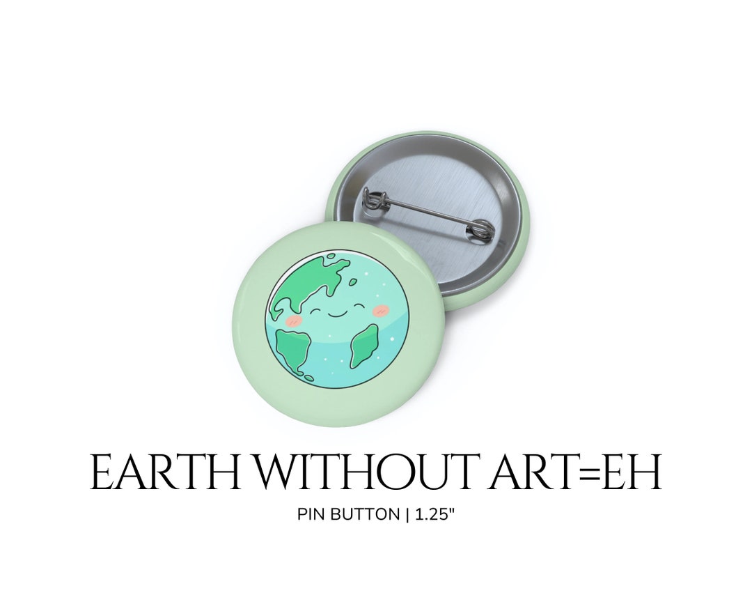 Planet Pin Badge for Earth Day Gifts for Students Bag Accessories ...
