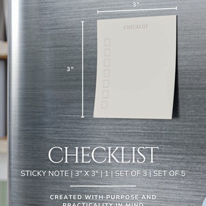 Sticky to Do List Sticky Notes Work Planner Postit Pocket Memo Pads ...