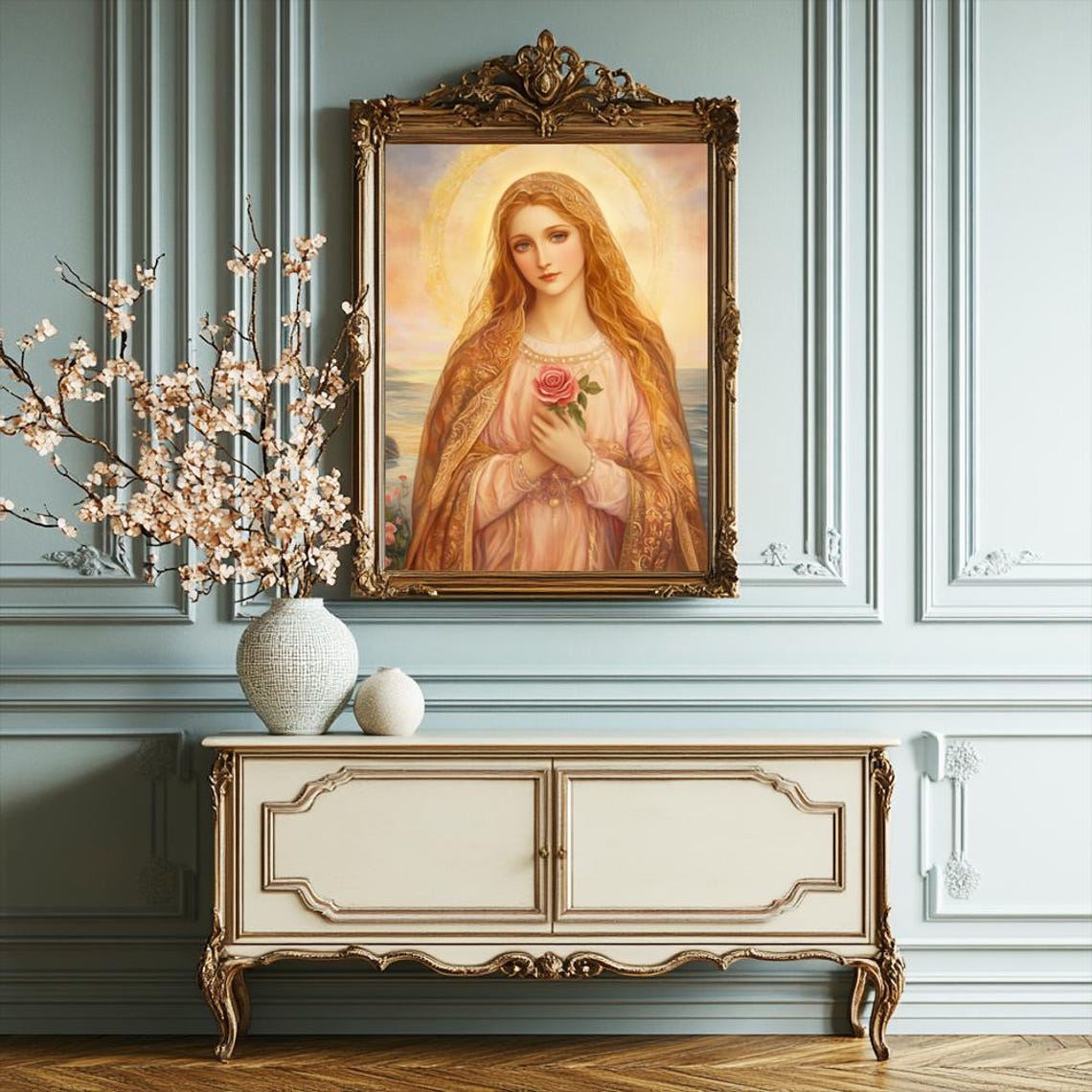 Mary Magdalene Poster | Goddess Wall Decoration | Divine Feminine Wall ...