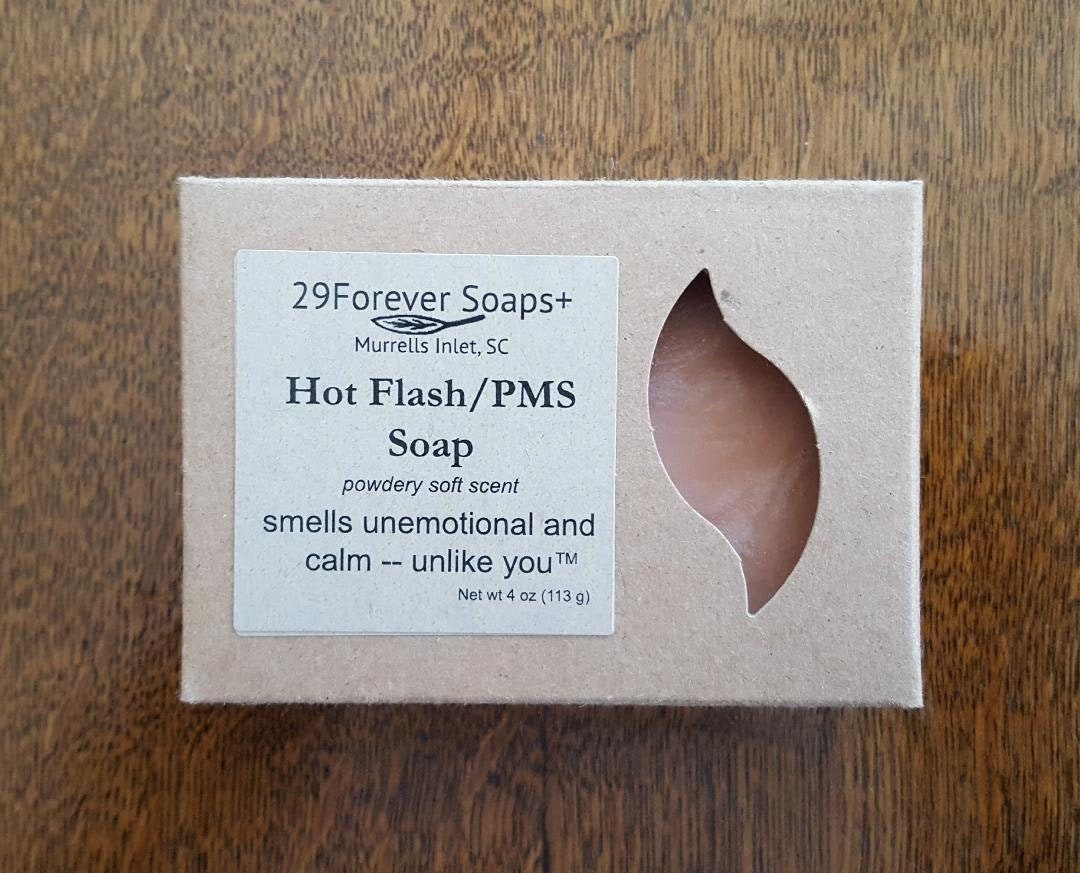 Hot Flash PMS Soap, Menopause Gift, Funny 50th or 40th Birthday Gift ...