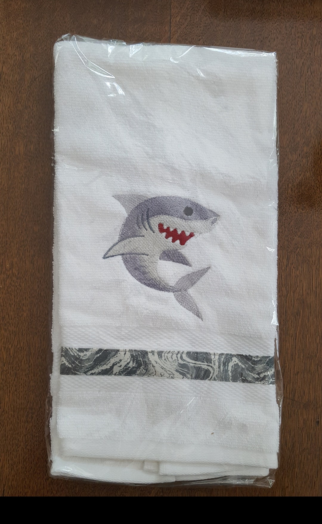 Shark Week Gift, Jaws Inspired Gift, Shark Lover Gift, Embroidered ...